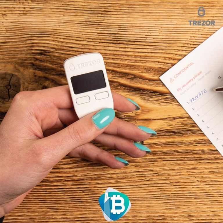 Ví lạnh Trezor One chính hãng Đại lý ủy quyền Trezor